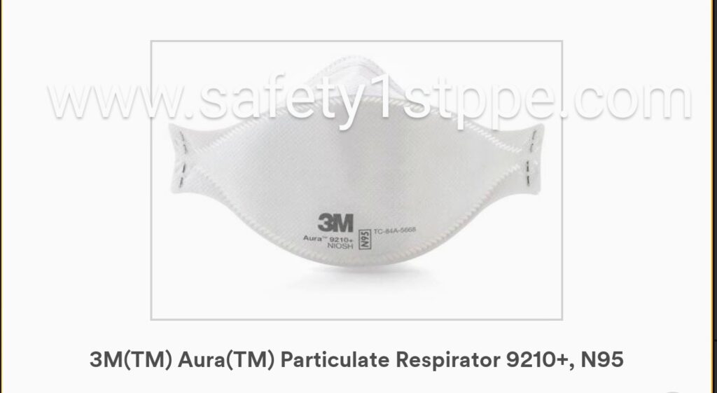 3M 9205+ N95 Particulate Respirator Masks - Safety 1st PPE